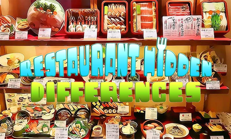 Restaurant Hidden Differences game: Play online for free